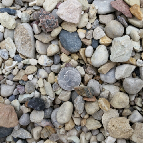 3/4 Washed stone – Mendez Landscaping